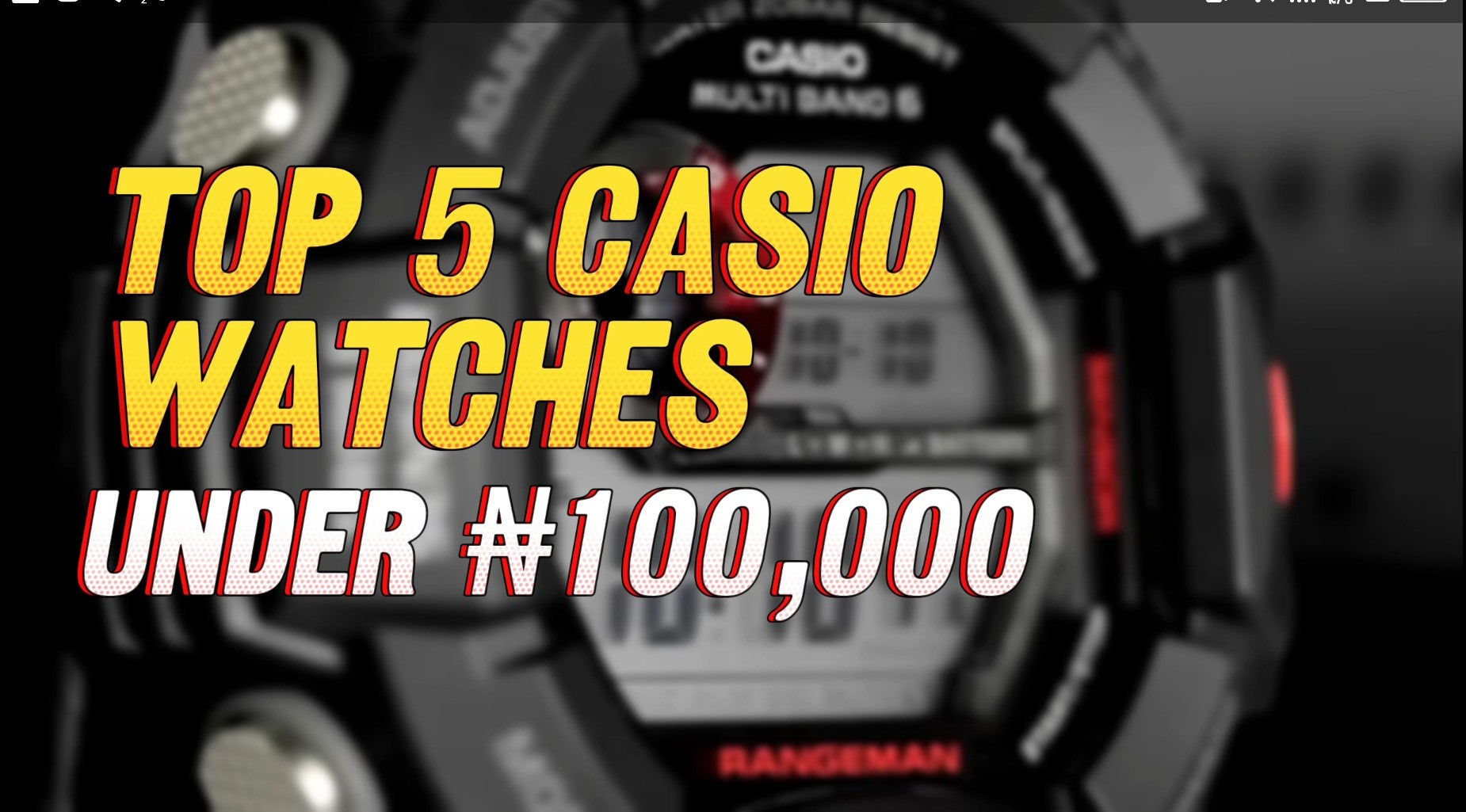Top 5 Affordable Casio Watches That Don't Sacrifice Style – Maybrands-Casio